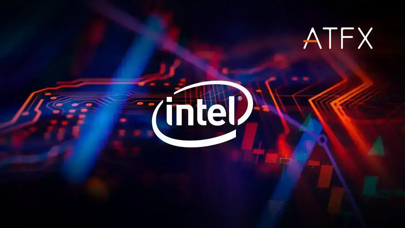 CPU칩 전망에 따라 하락하는 인텔 주가